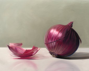 Onion Painting - Etsy