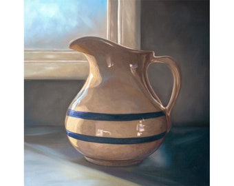 Water Pitcher Painting - Etsy