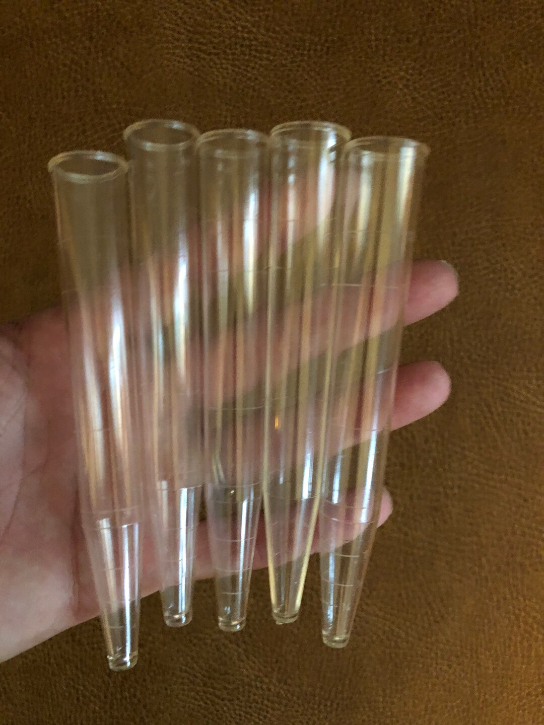 Set of 20 Vintage Science Lab Conical PLASTIC Centrifuge Tube, Plant ...