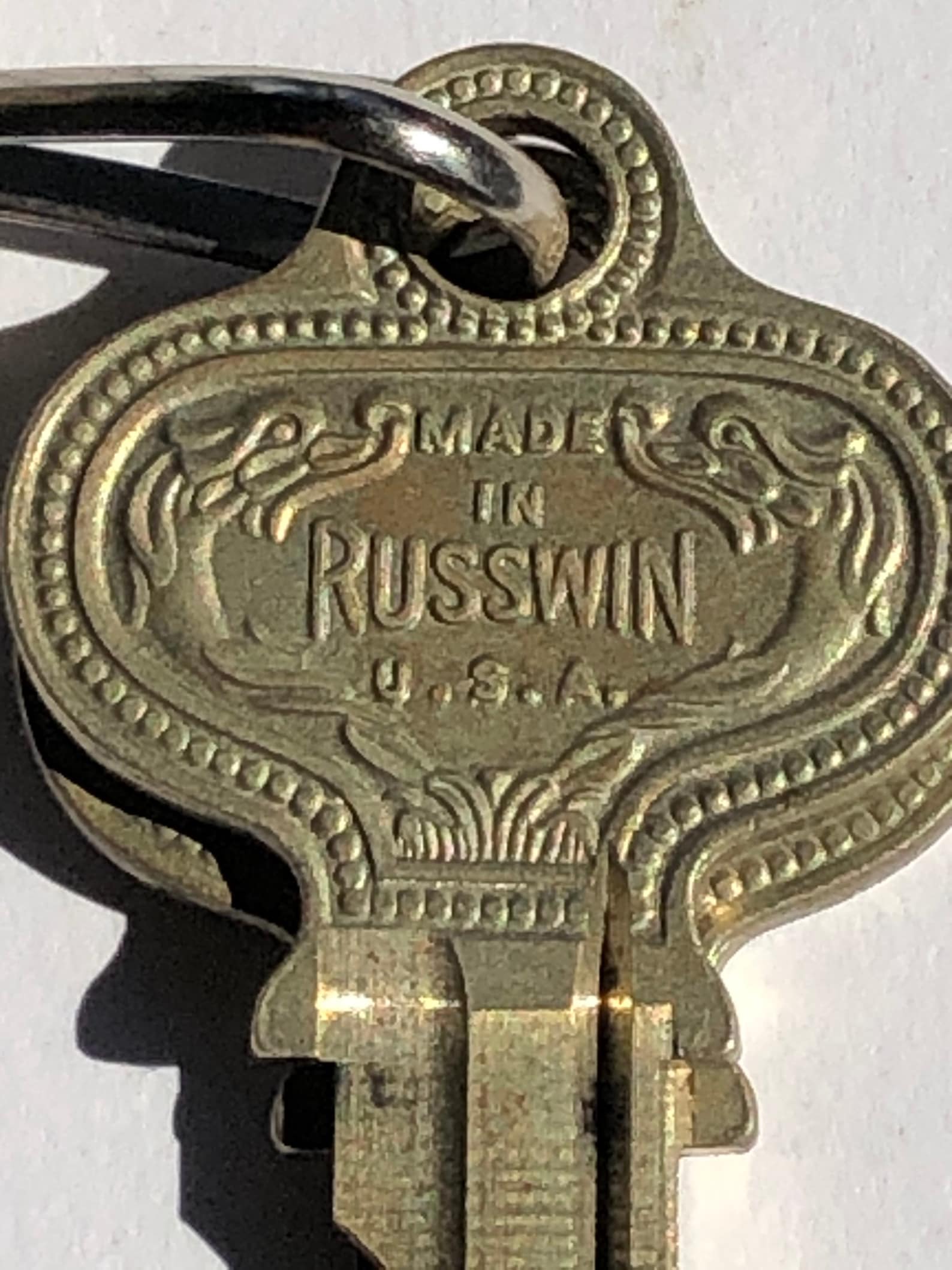 Vintage Russwin Keys set of 3 vintage keys for necklaces | Etsy
