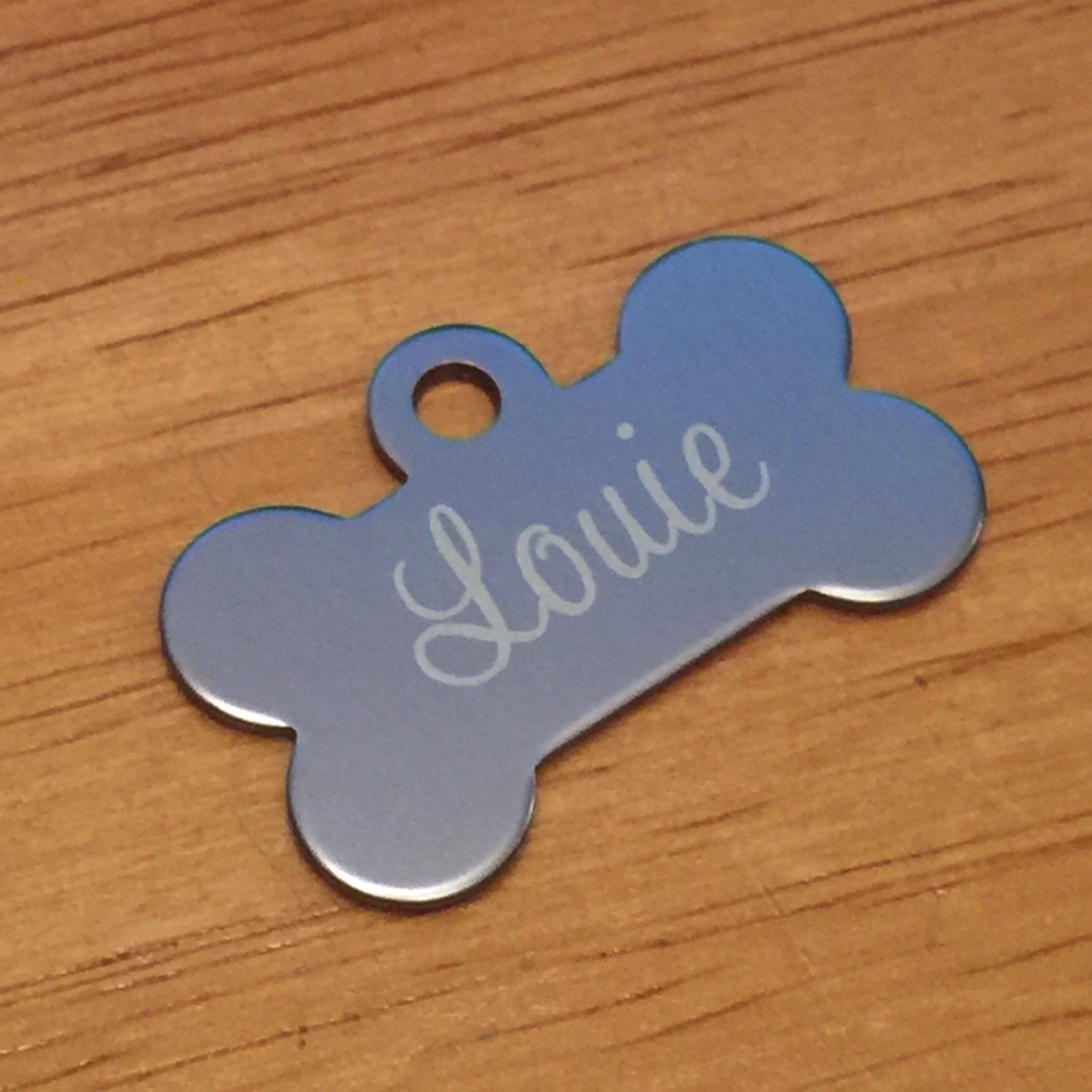 Small Dog Bone Personalized Engraved Tag Pet Tag for Small | Etsy