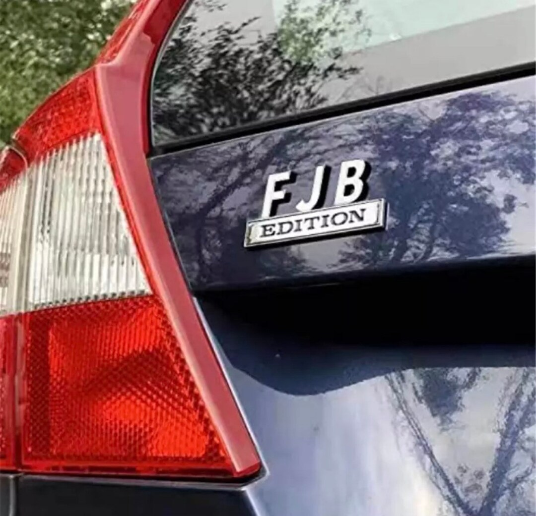 Metal FJB black Red or Black Blue Joe Biden Auto Car Metal LARGE or ...