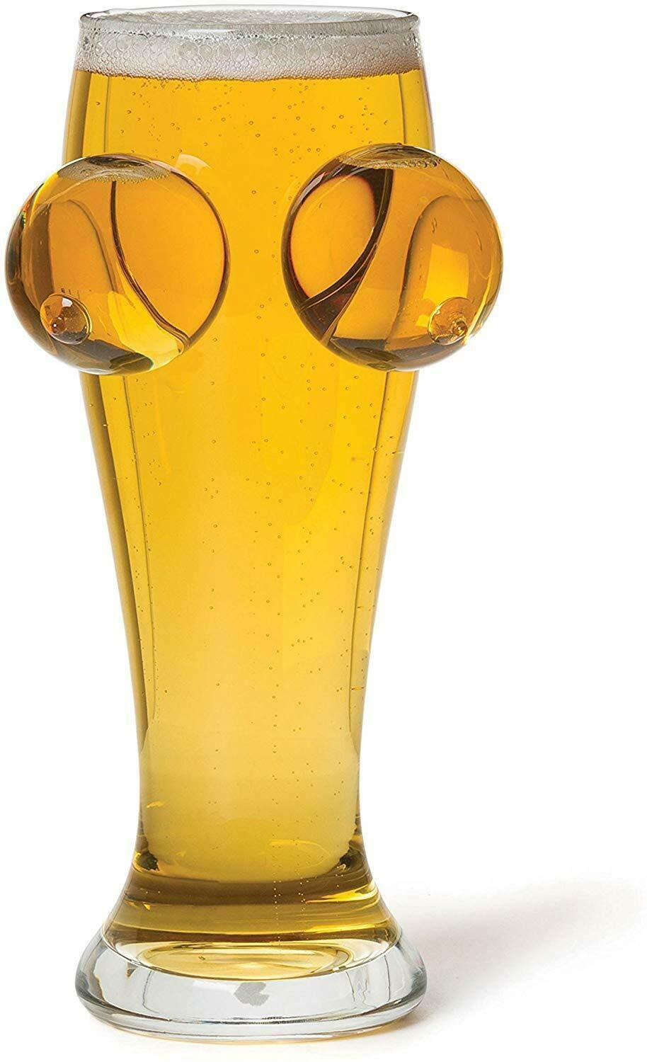 Genuine Real GLASS Boobs and Beer GIANT SIZE Drinking Boomba - Etsy