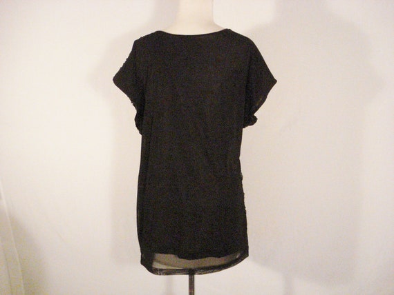 Black Sequin Versatile Top Special Occassion Clothing… - Gem