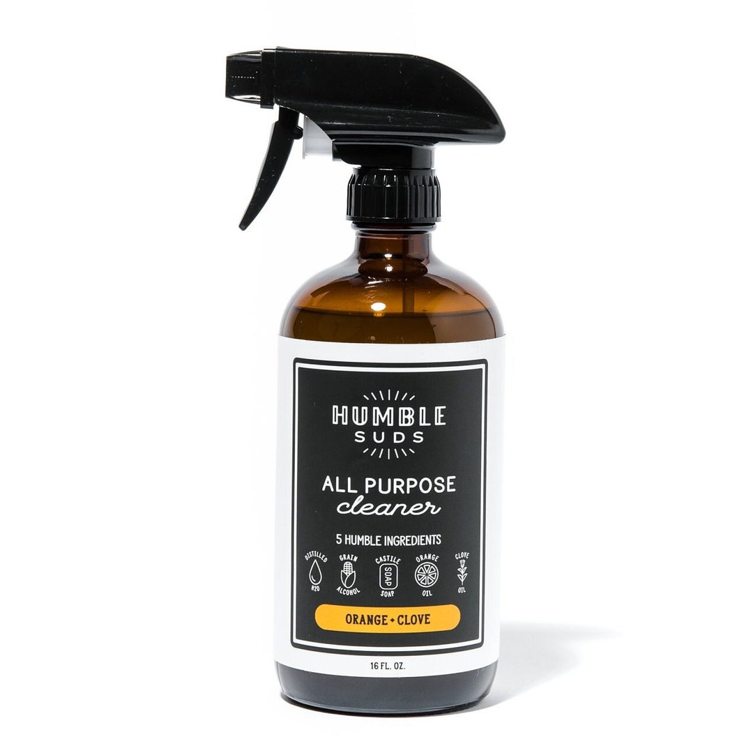 Natural All Purpose Cleaner: Orange + Clove Essential Oils - Etsy