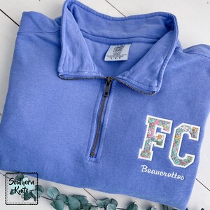 CUSTOM SCHOOL SPIRIT Shirt • Collegiate Appliqué Monogram • Comfort ...