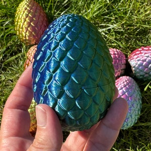 Mini 3D Printed Surprise Dragon Egg, Crochet Gifts, Dragons Eye Needle ...