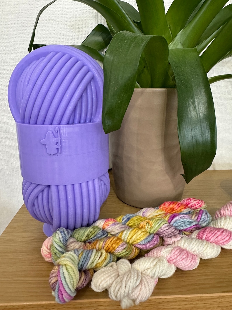 3D Printed Yarn Ball Surprise Pot, Crochet Gift - Etsy
