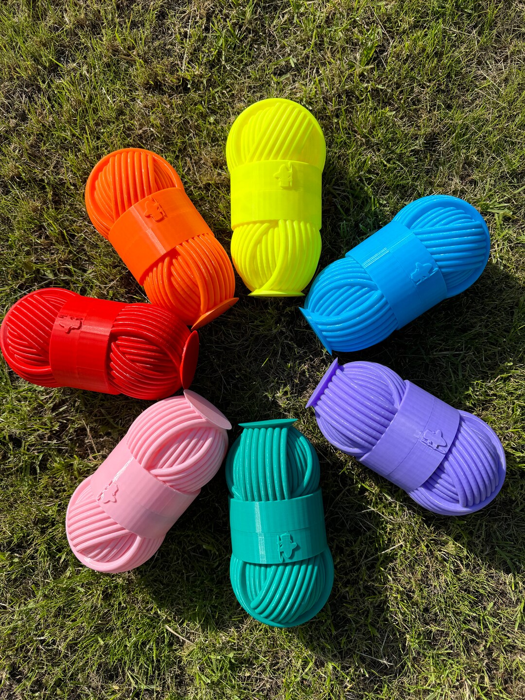 3D Printed Yarn Ball Surprise Pot, Crochet Gift - Etsy