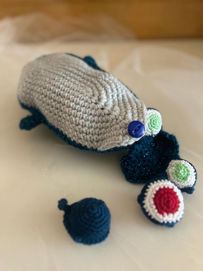 Educational Crochet Games, Turtle Memory Game, Whale Memory Game and Tic-tac Toe/checkers, Fun ...