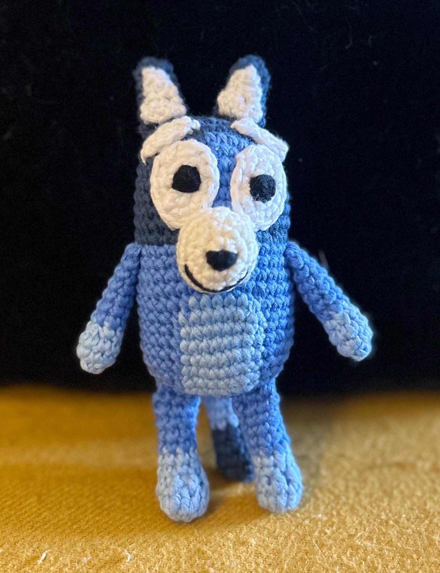Bluey and Bingo Keychain Crochet! Amigurumi Bluey Keychain! Amigurumi ...
