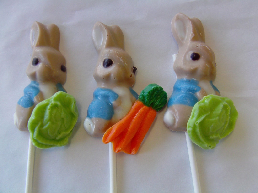 Peter Rabbit Candy Baby Lollipops or Candies-perfect for Easter Peter ...