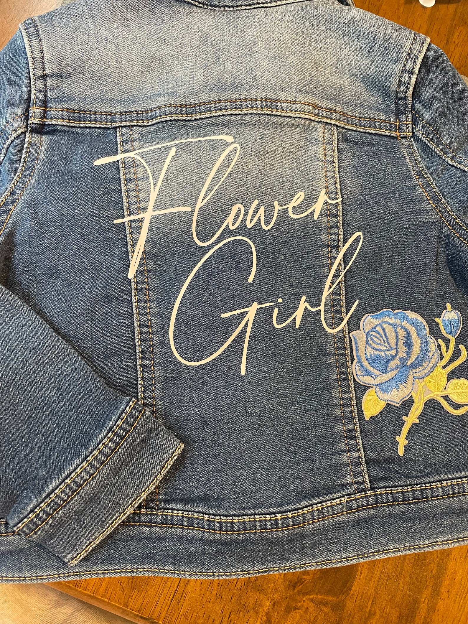 Custom Flower Girl Jacket - Etsy