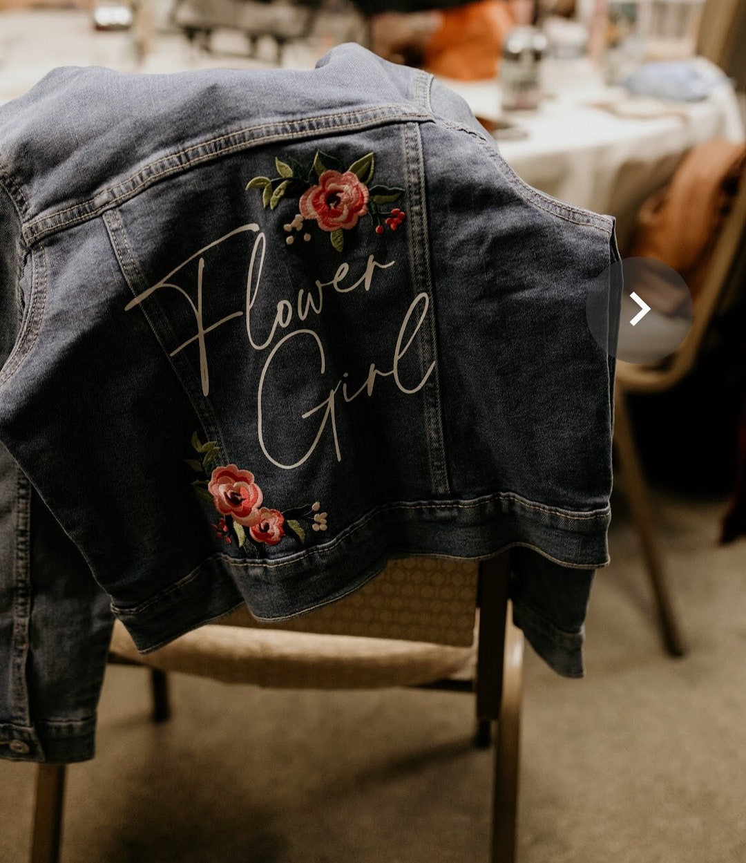Custom Flower Girl Jacket - Etsy