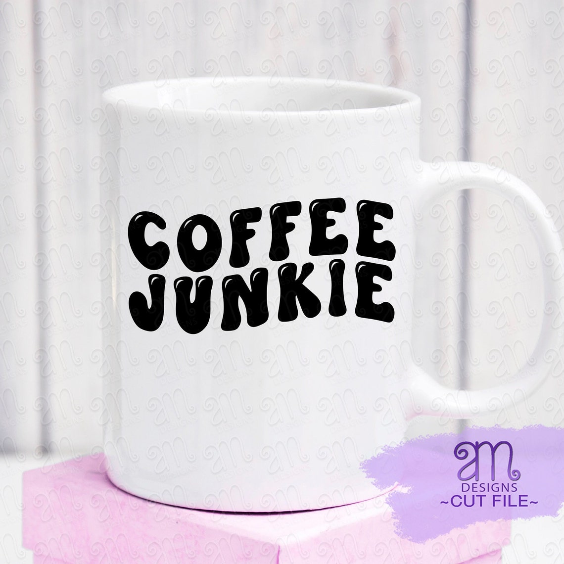 Coffee Junkie SVG Coffee Svg Coffee Quote Svg Coffee Png | Etsy
