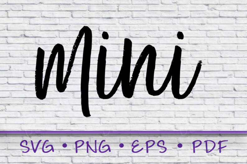 Mini Svg Mini Svg Files for Cricut Svg Files for New Baby | Etsy