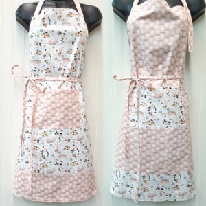 One of a Kind Reversible Cotton Aprons for Men and Women - Etsy
