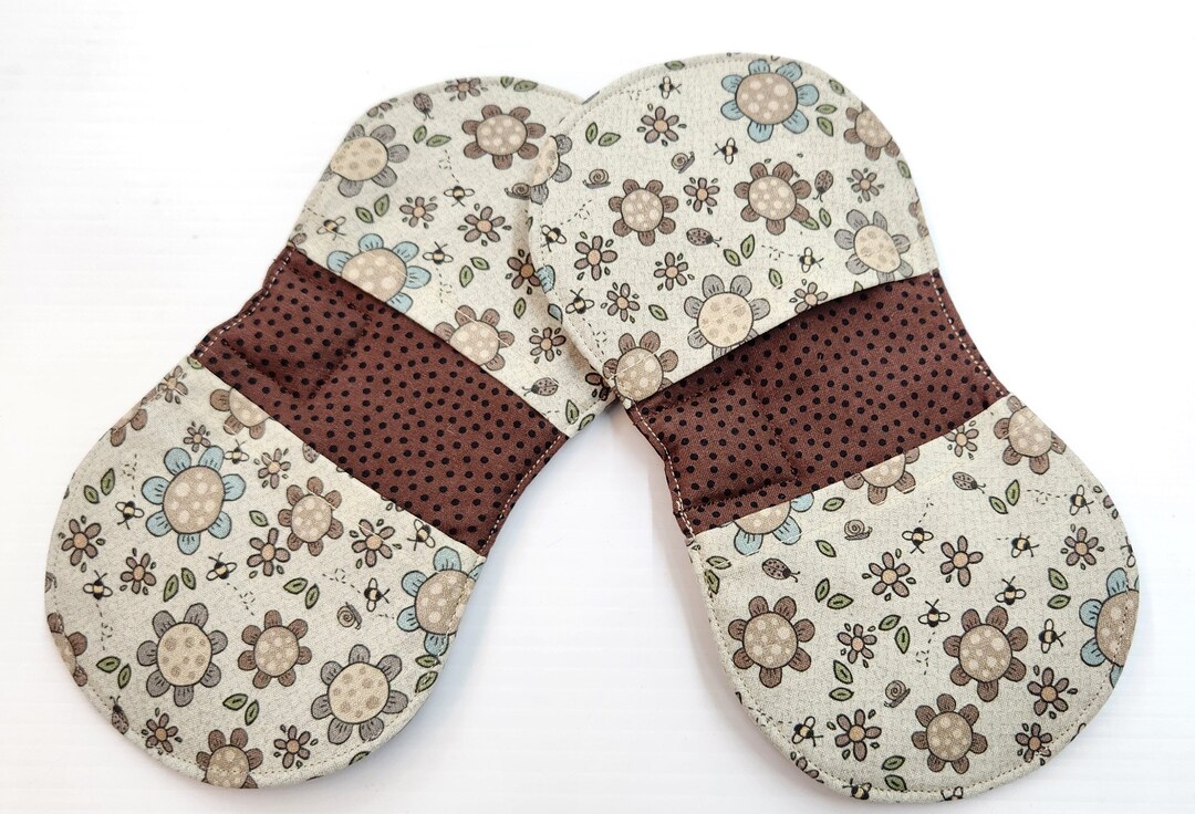 Magnetic Mini Microwave/oven Finger Mitts x2. Great for Easy Access ...
