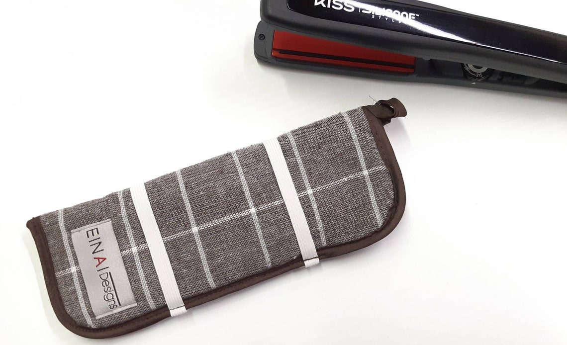 Travelling or for home Flat Iron/ Curling Iron Protector and | Etsy