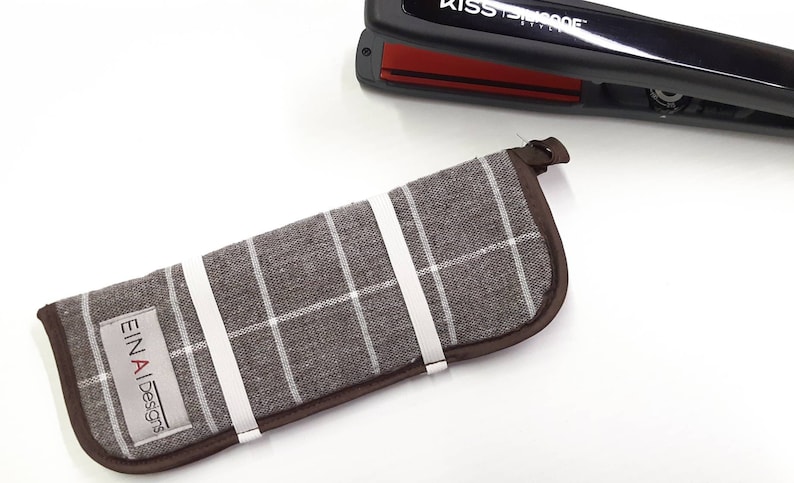 Travelling or for home Flat Iron/ Curling Iron Protector and | Etsy