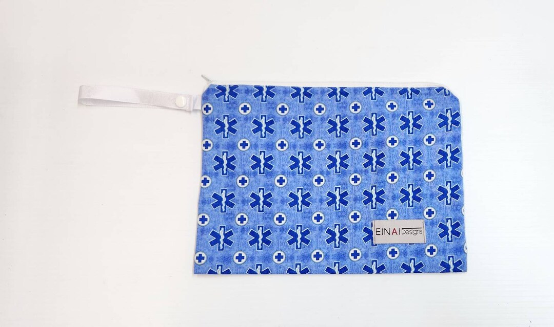 Canadian Handmade Small Wet Bag With Strap: PUL Lined Pouch - Etsy