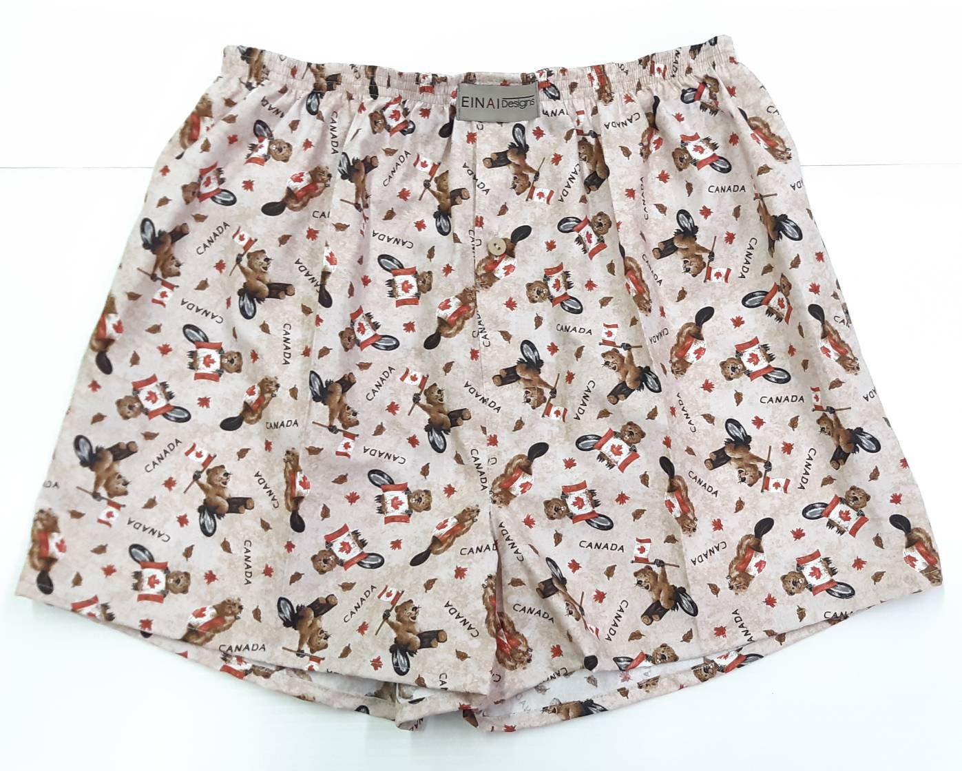 Cotton Boxer Shorts with usable fly opening for Men and Women | Etsy