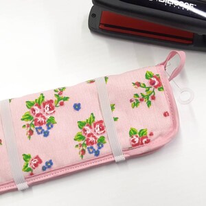 Travelling or for Home Flat Iron/ Curling Iron Protector and Carrying ...