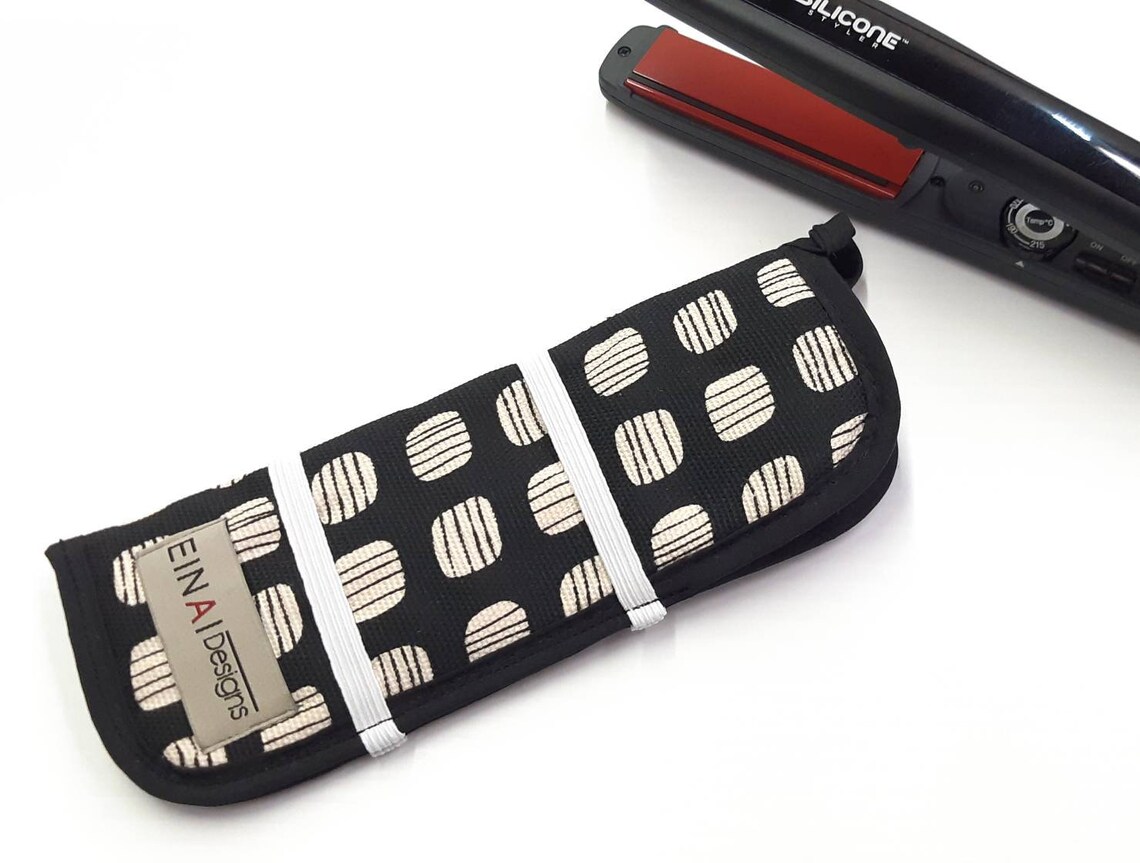 Travelling or for Home Flat Iron/ Curling Iron Protector and | Etsy Canada