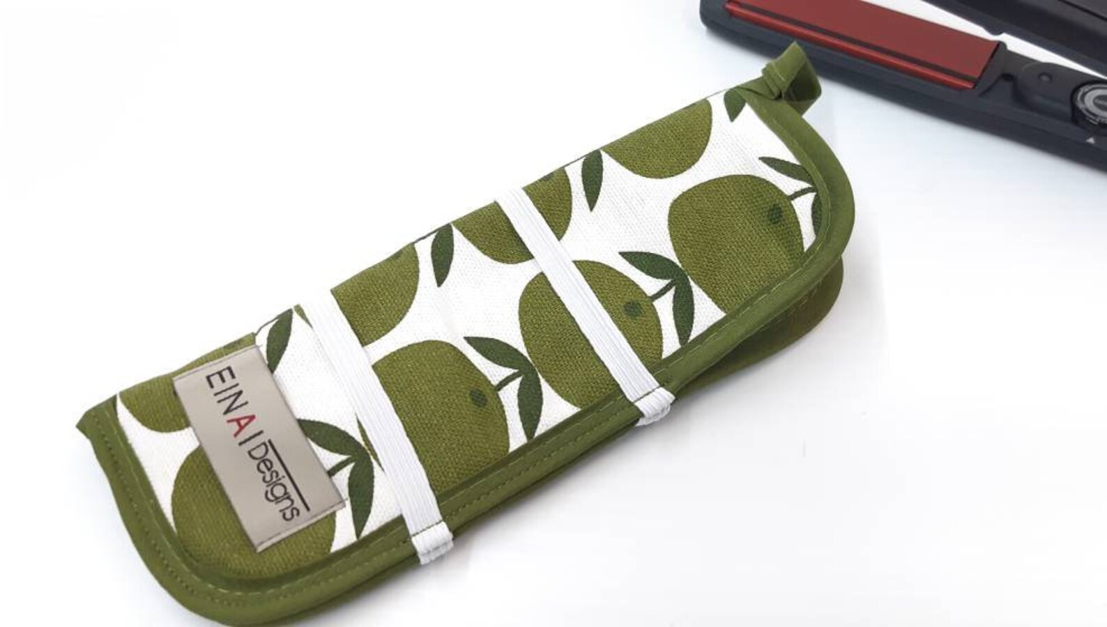 Travelling or for Home Flat Iron/ Curling Iron Protector and Carrying ...