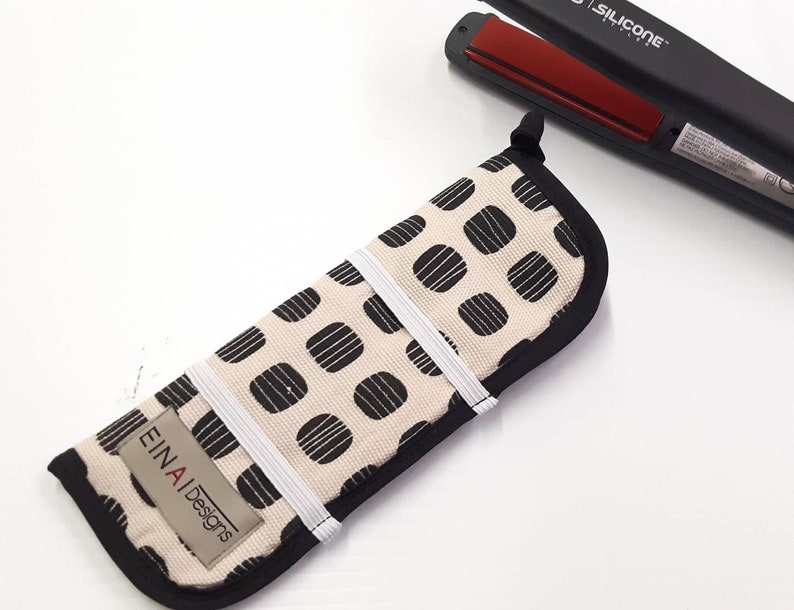 Travelling or for Home Flat Iron/ Curling Iron Protector and | Etsy Canada