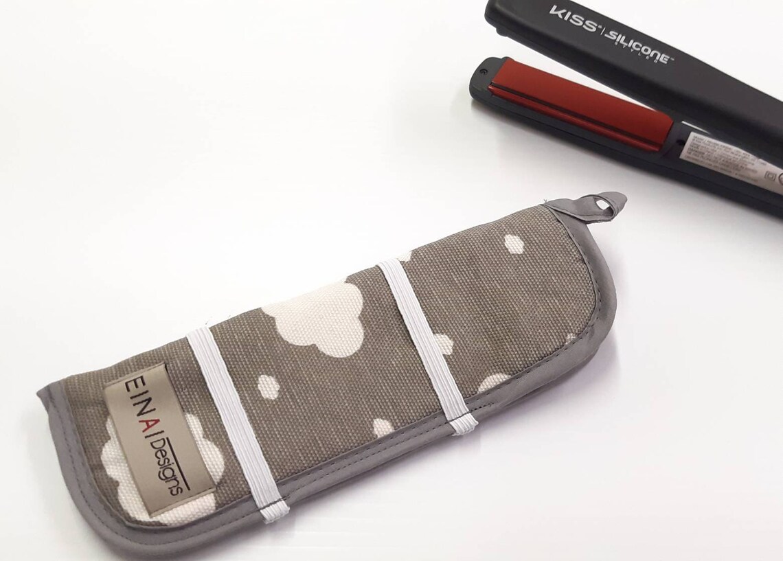 Travelling or for Home Flat Iron/ Curling Iron Protector and | Etsy Canada