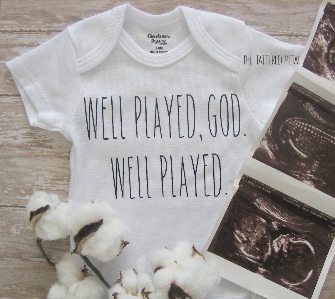 Surprise Pregnancy Announcement Onesie® Baby Announcement - Etsy