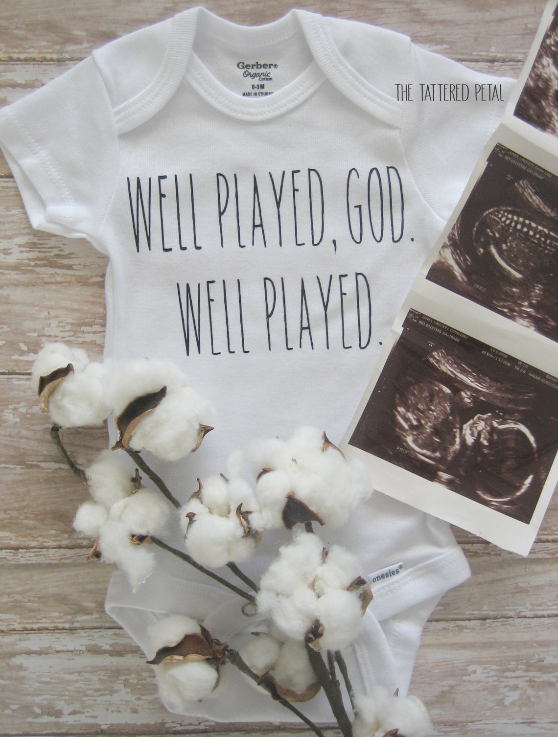 Surprise Pregnancy Announcement Onesie® Baby Announcement - Etsy