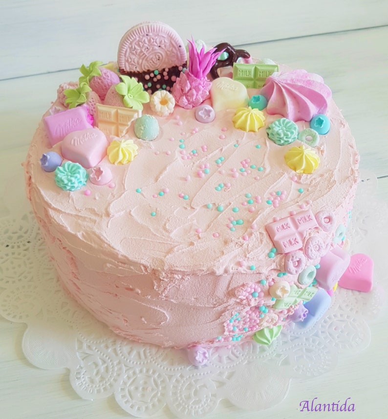 Fake Cake Baby Photo Prop Fake Birthday Cake Photography Shoot | Etsy