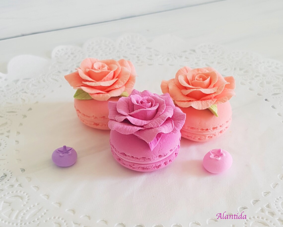 Fake Macarons for Display Set of 3 Faux Macaron Fake Macaroons | Etsy
