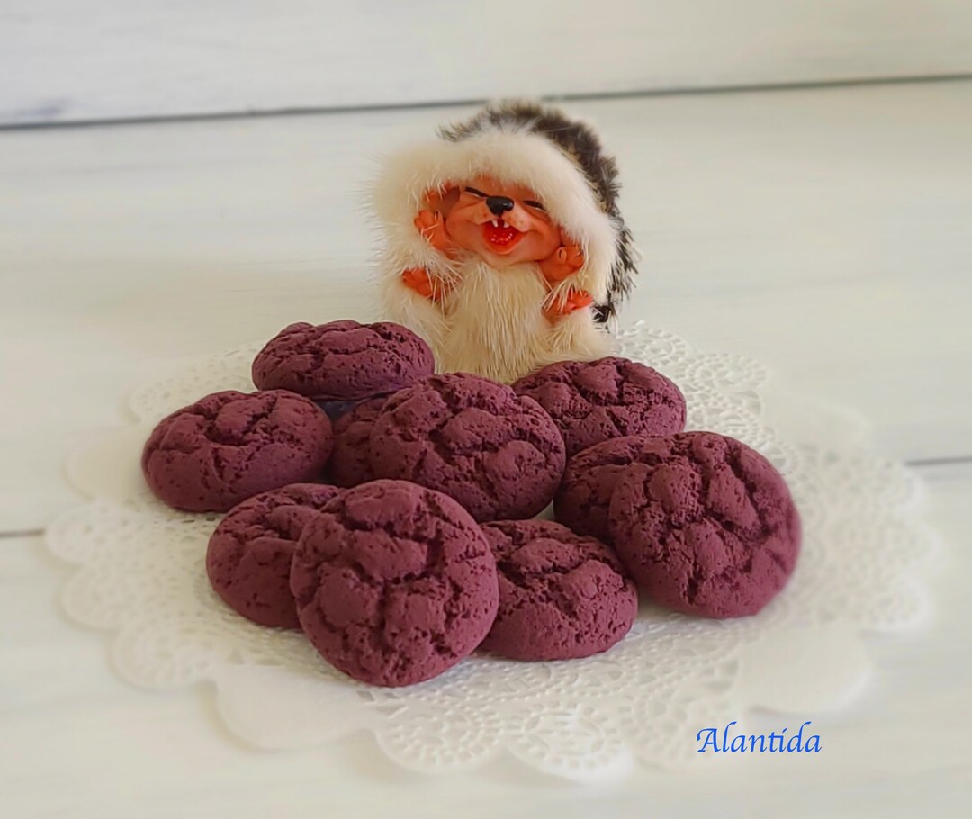 Fake Cookie Set of 10 Faux Cookie Handmade Cookie Artificial Cookie ...