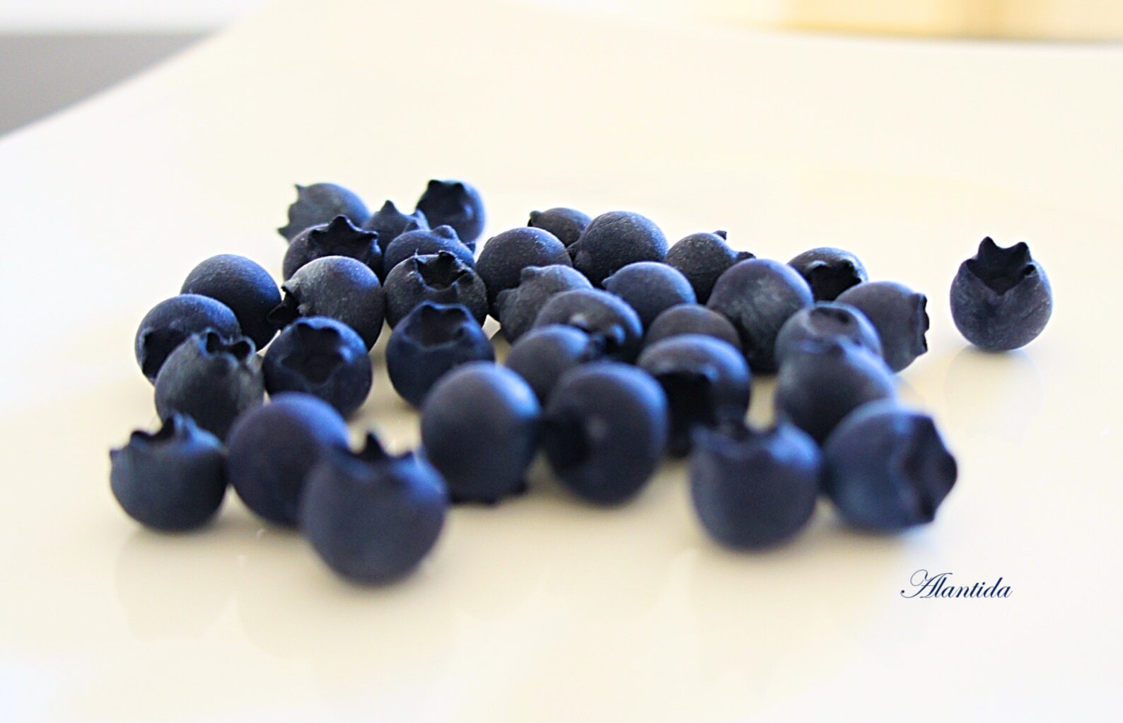 Faux Blueberry Fruitfake Food Dessertfake Blueberrykitchen - Etsy