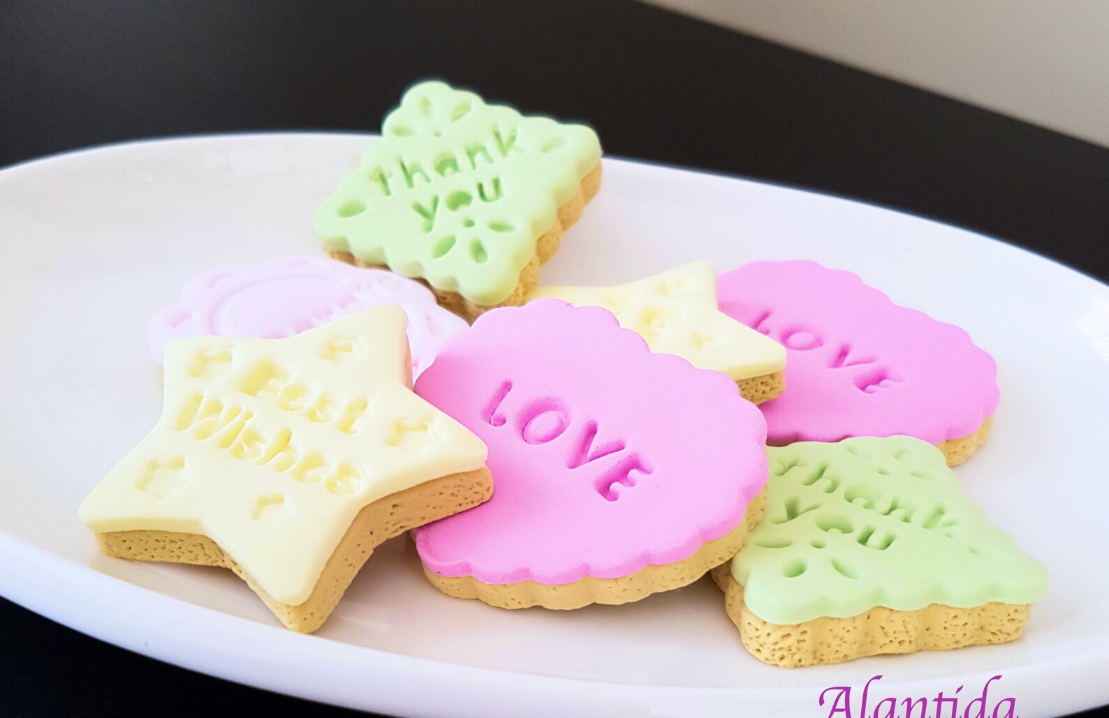 Handmade Fake Cookies Mix Set of 8 Faux Cookies Congrats Cookie ...