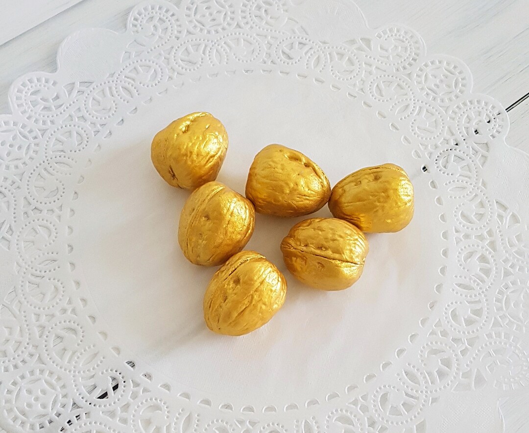 Fake Walnut Faux Walnut Decor Artificial Walnut for Christmas ...