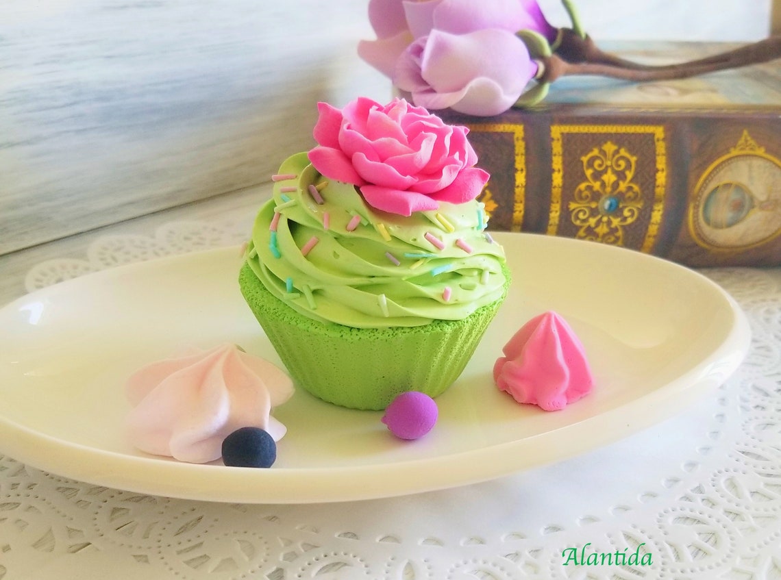 Realistic Cupcake Fake Cupcake Faux Cupcake for Kitchen Decor - Etsy