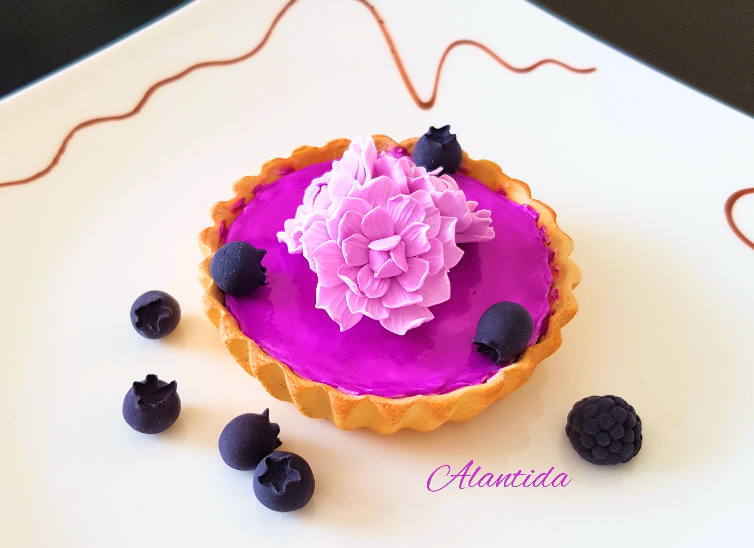 Realistic Tart Fake Tart Faux Cupcake for Kitchen Decor Shower - Etsy ...