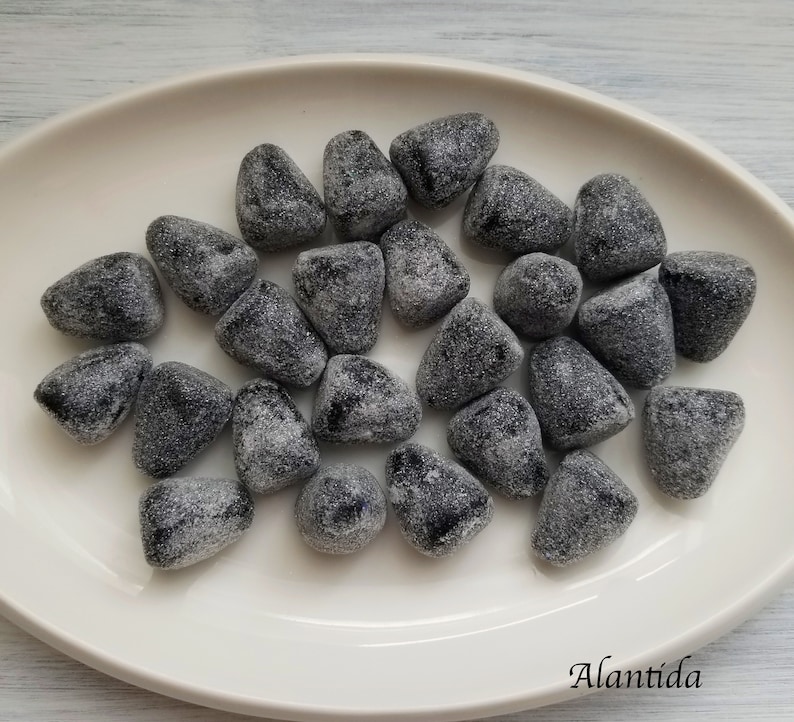 Fake Halloween Black Gumdrops Faux Black Gumdrops Halloween - Etsy