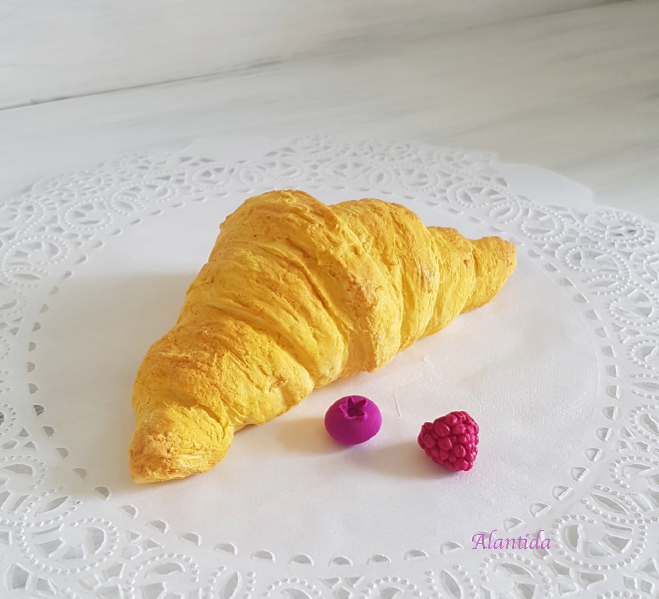 Fake Croissant Display Dessert France Baker Display Faux - Etsy Canada