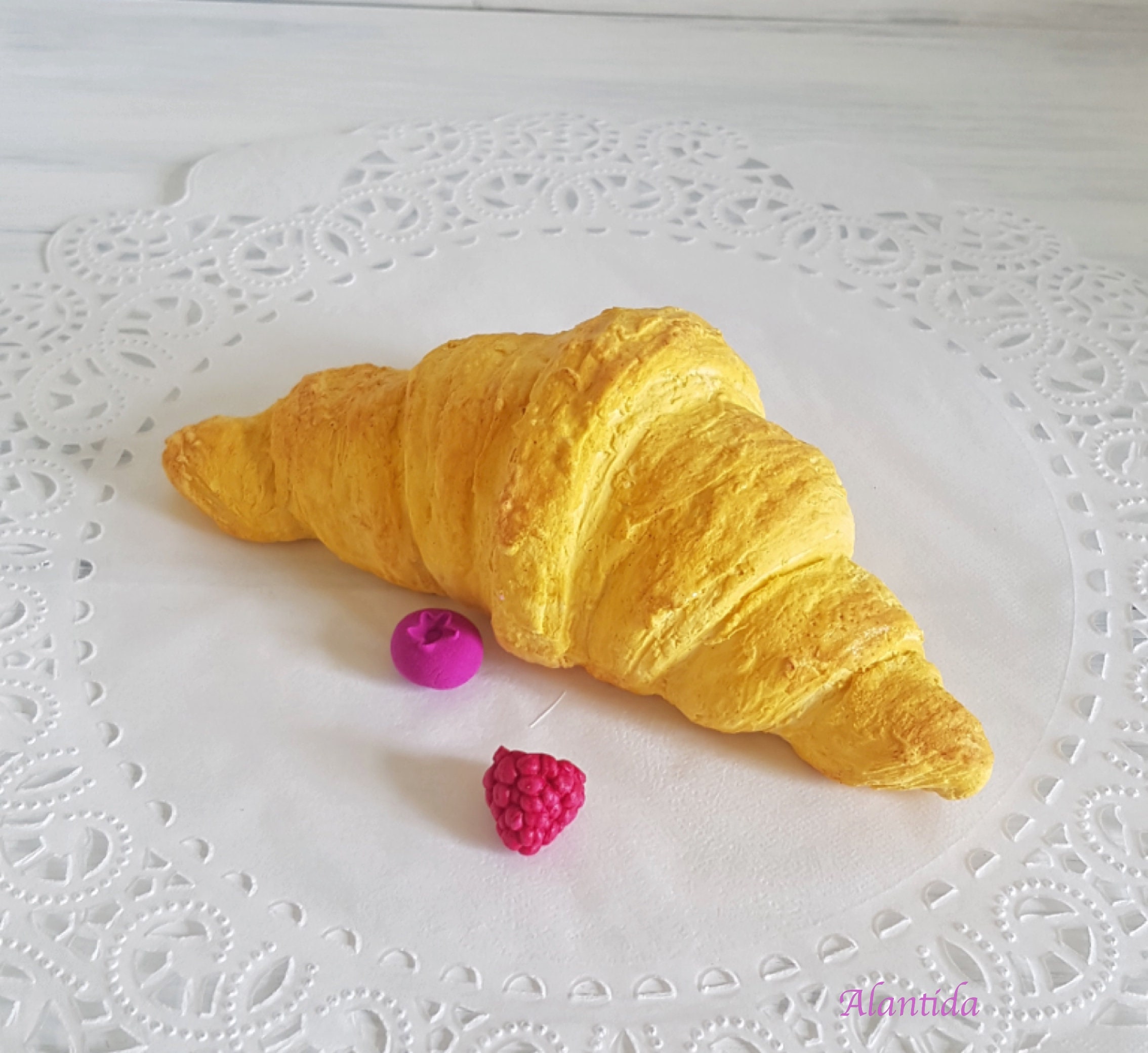 Fake Croissant Display Dessert France Baker Display Faux - Etsy Canada
