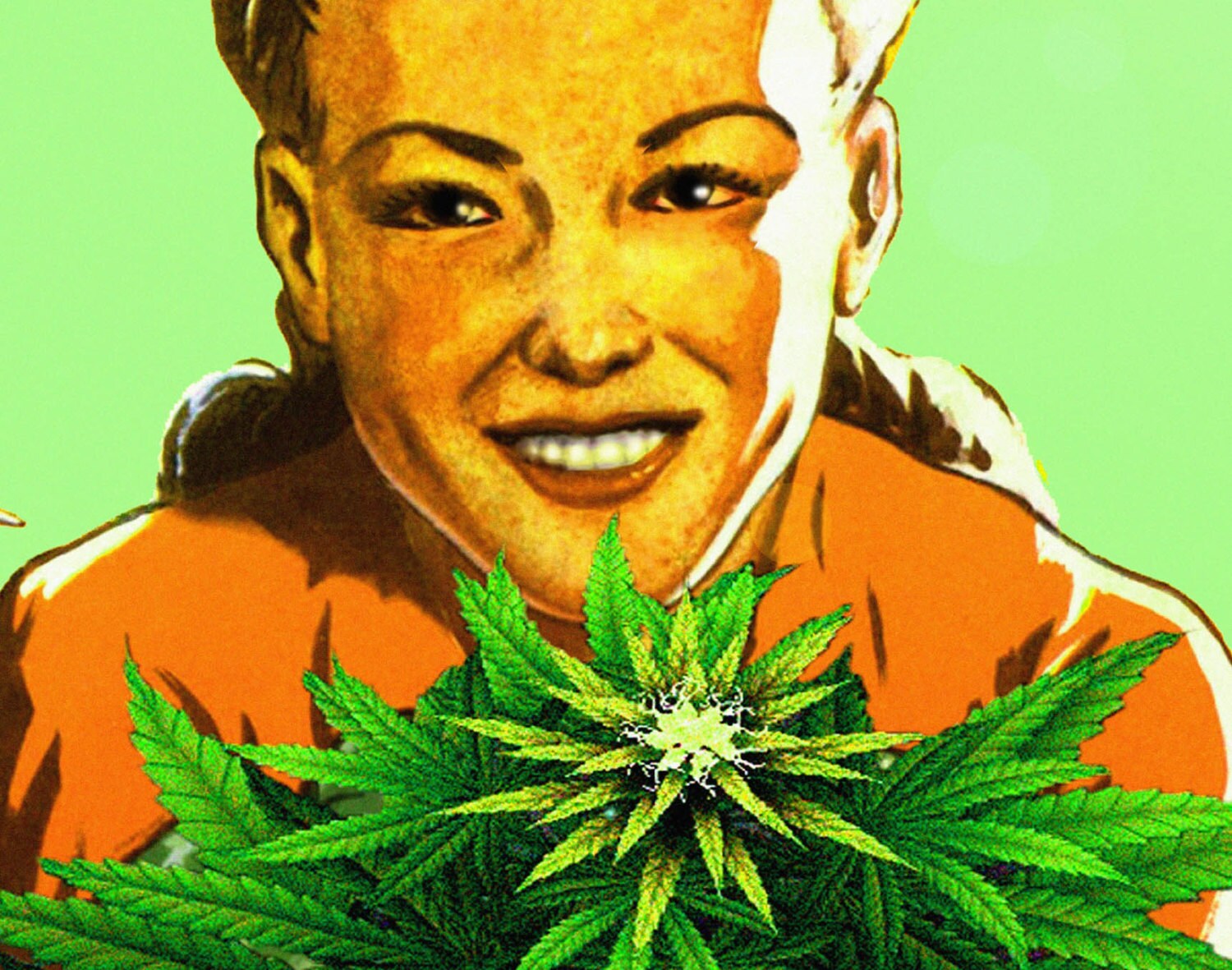 Marijuana Ganja Weed New Retro Pot Satire Humor Poster WPA - Etsy