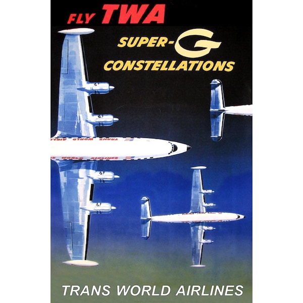 Trans World Airlines - Etsy