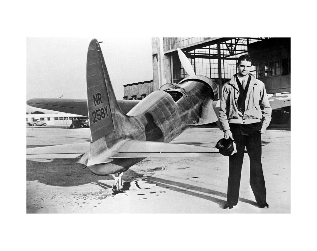 Howard Hughes Aircraft H-1 Racer Airplane Poster Repro Art Print 375 - Etsy
