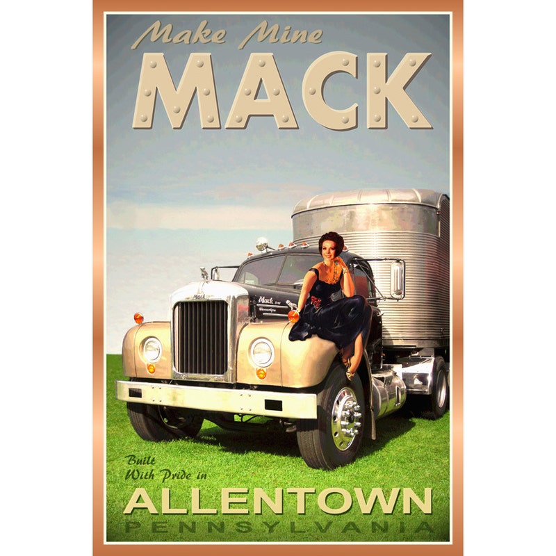 Mack Truck Svg - Etsy