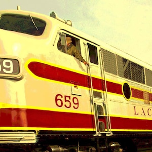 Lackawanna Railroad PHOEBE SNOW Train Original New Retro Poster Your ...