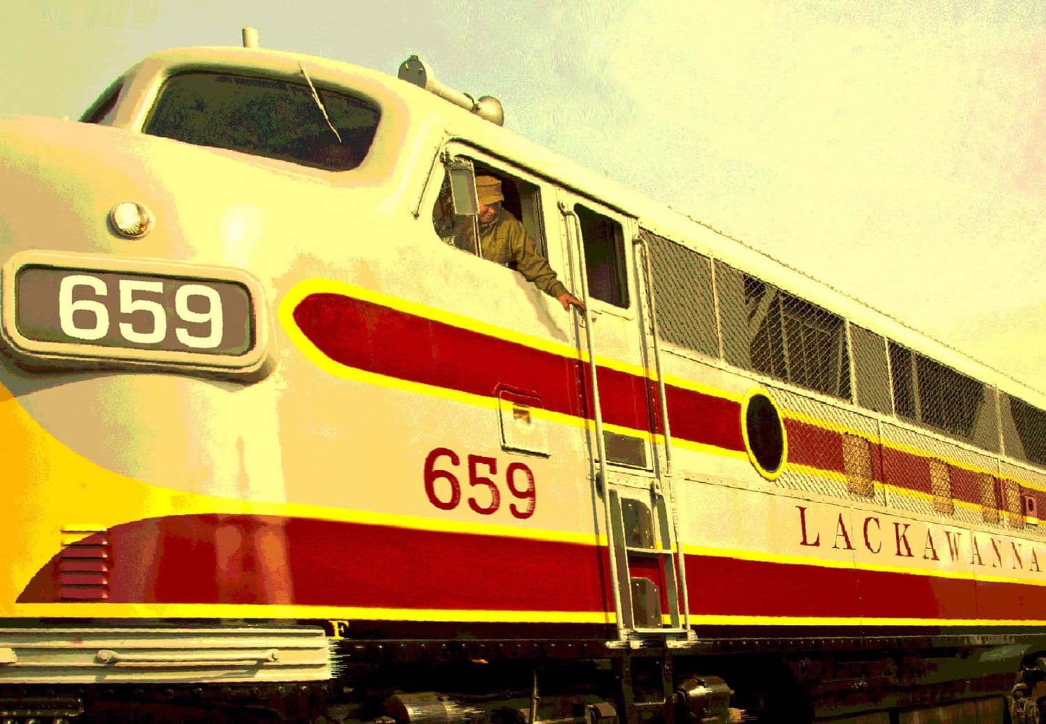Apalachin New York Erie Lackawanna Railroad Phoebe Snow Train | Etsy